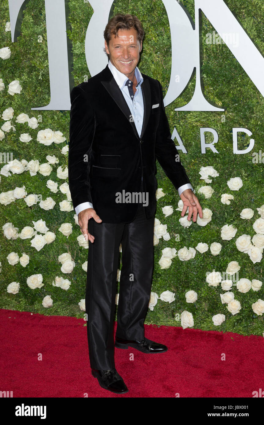 New York, USA. 11th Jun, 2017. Ron Duguay attends Tony awards 2017 at ...