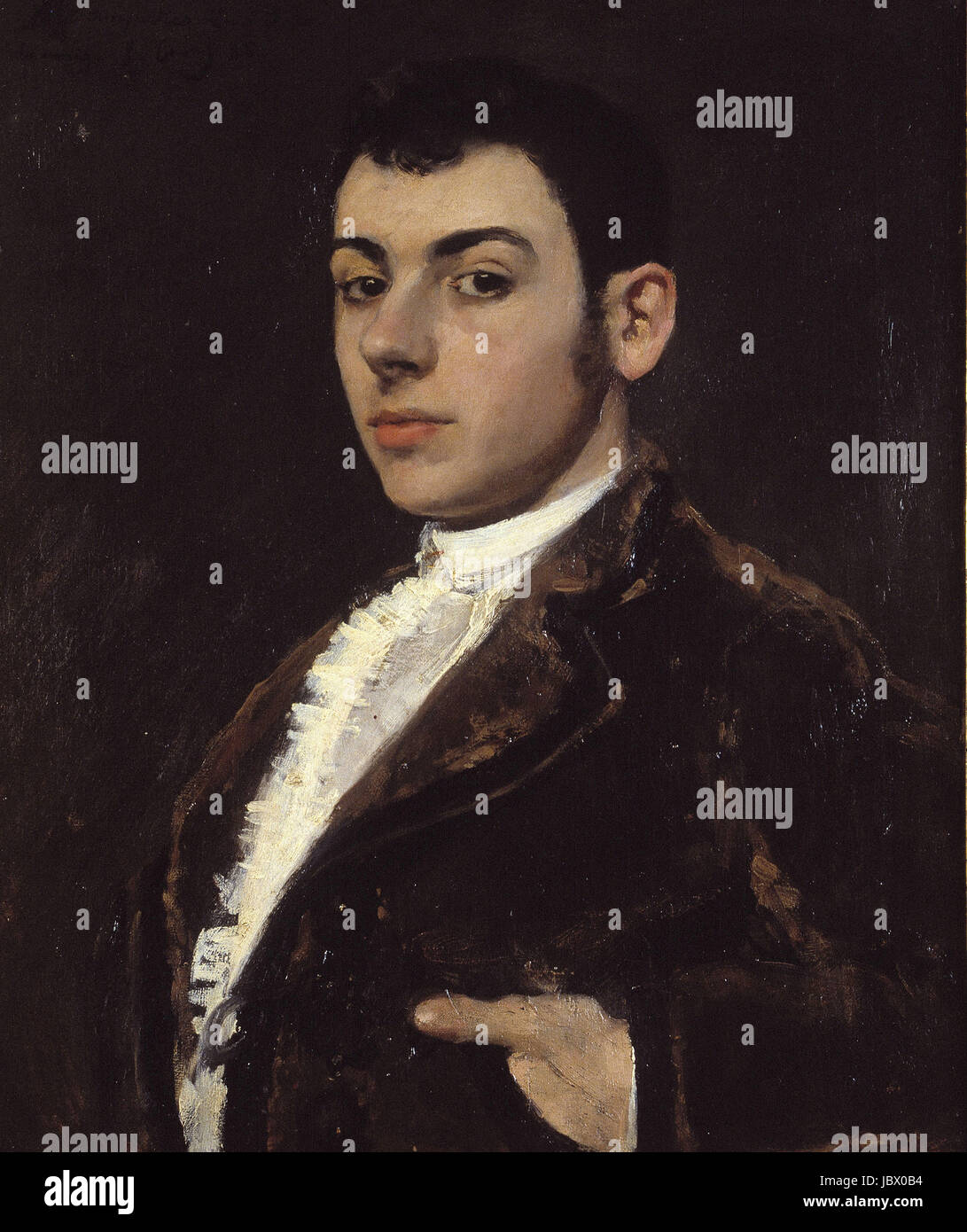 Ramon Casas - Male Portrait Stock Photo - Alamy