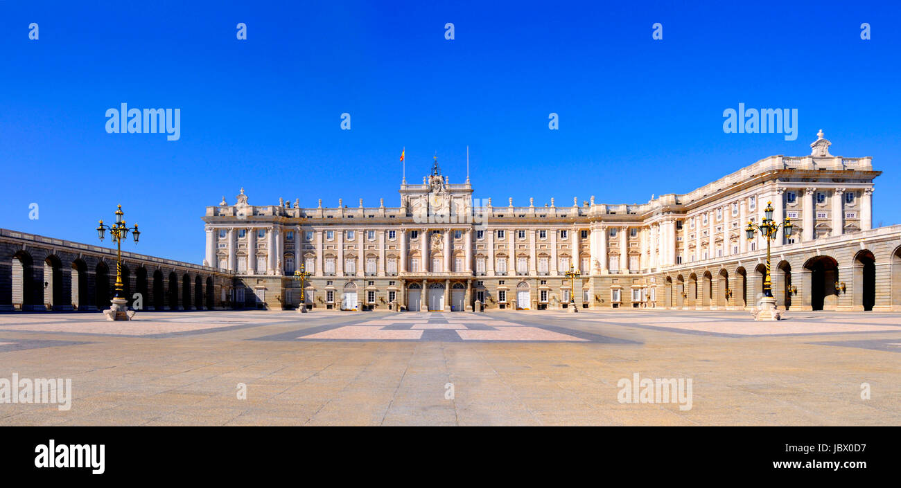 Madrid, Spain. Royal Palace / Palacio Real (1764 Stock Photo - Alamy