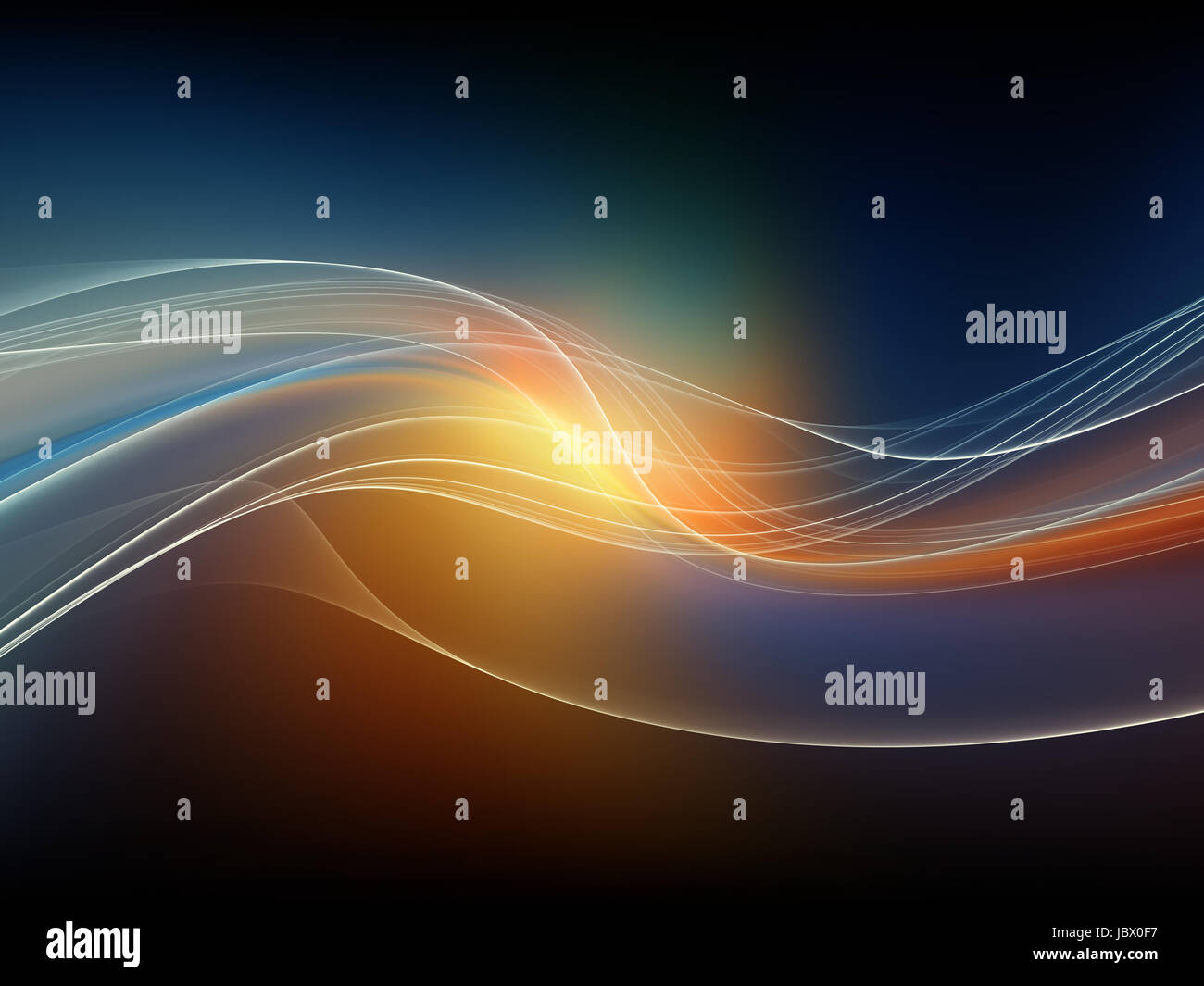 Fractal Wave series. Composition of fractal sine waves and color ...