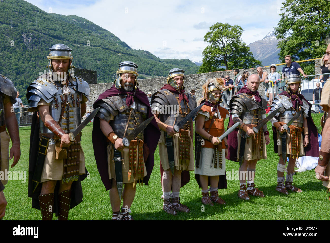 Roman centurion on guard hi-res stock photography and images - Alamy