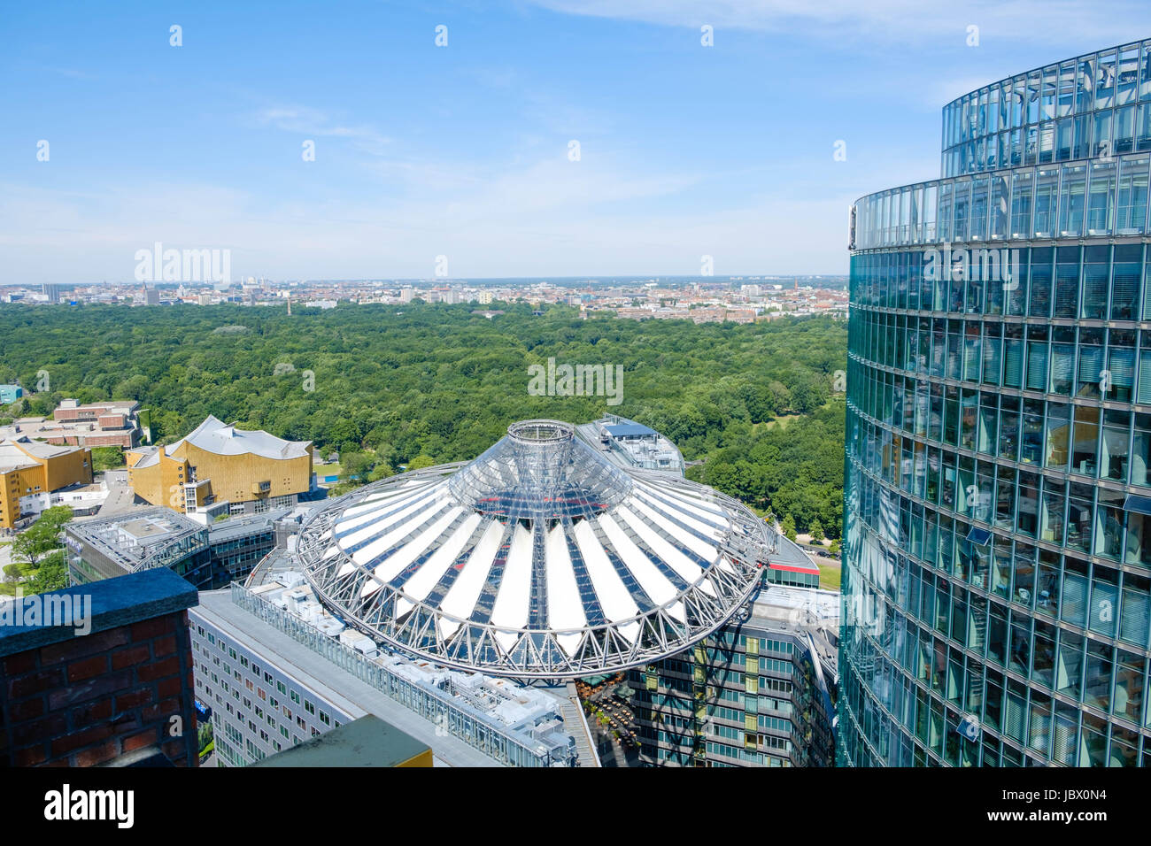 Center potsdamer platz sony center hi-res stock photography and images ...