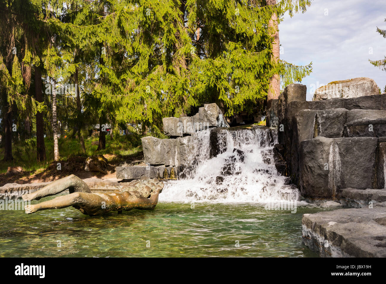 Imatra, Suomi or Finland Stock Photo - Alamy