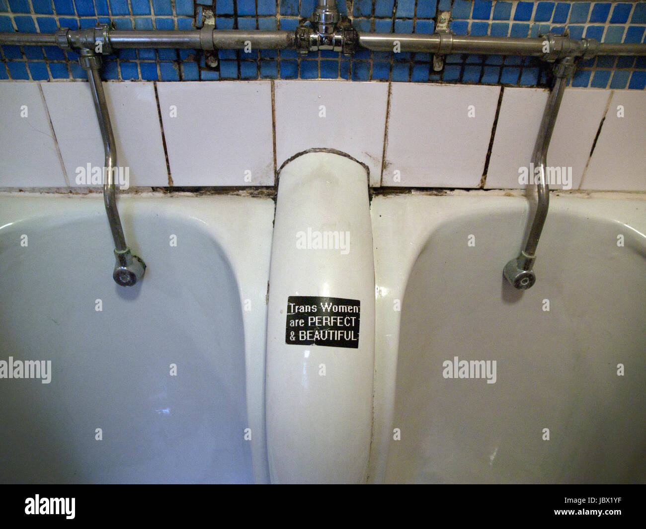 A urinal in a Brighton pub Stock Photo - Alamy