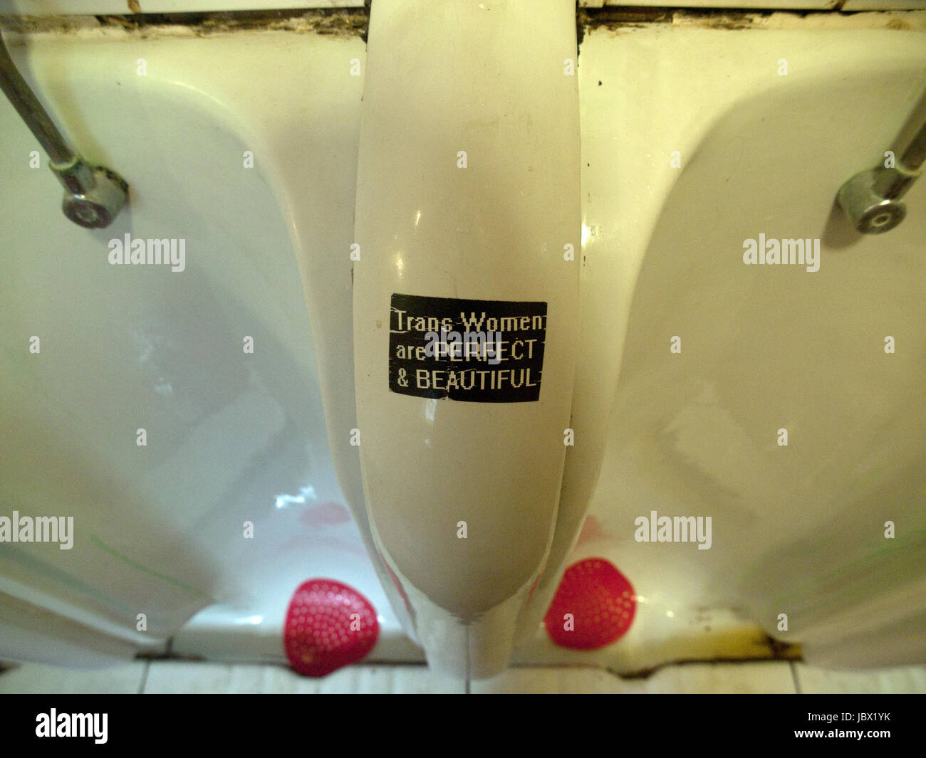 A urinal in a Brighton pub Stock Photo - Alamy