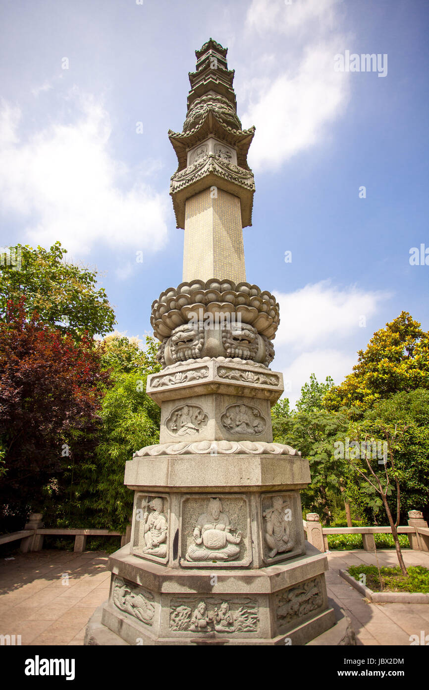 Qibao temple hi-res stock photography and images - Alamy