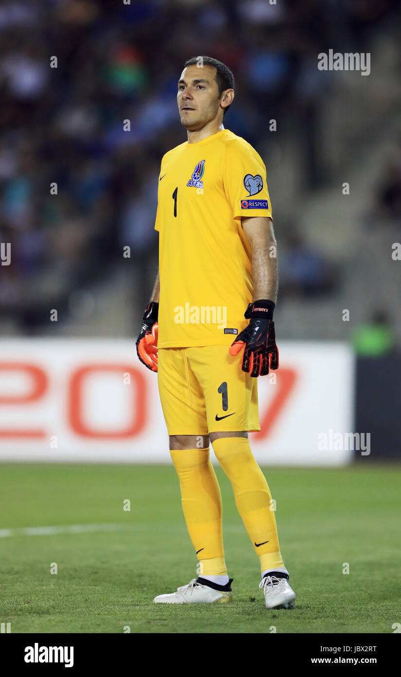 Goalkeeper kamran agayev hi-res stock photography and images - Alamy
