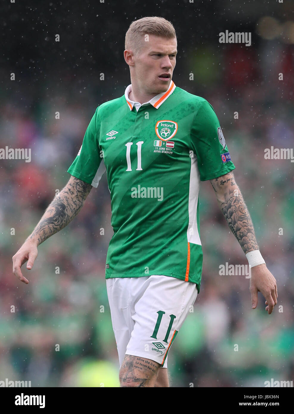 Republic of Ireland's James McClean Stock Photo - Alamy