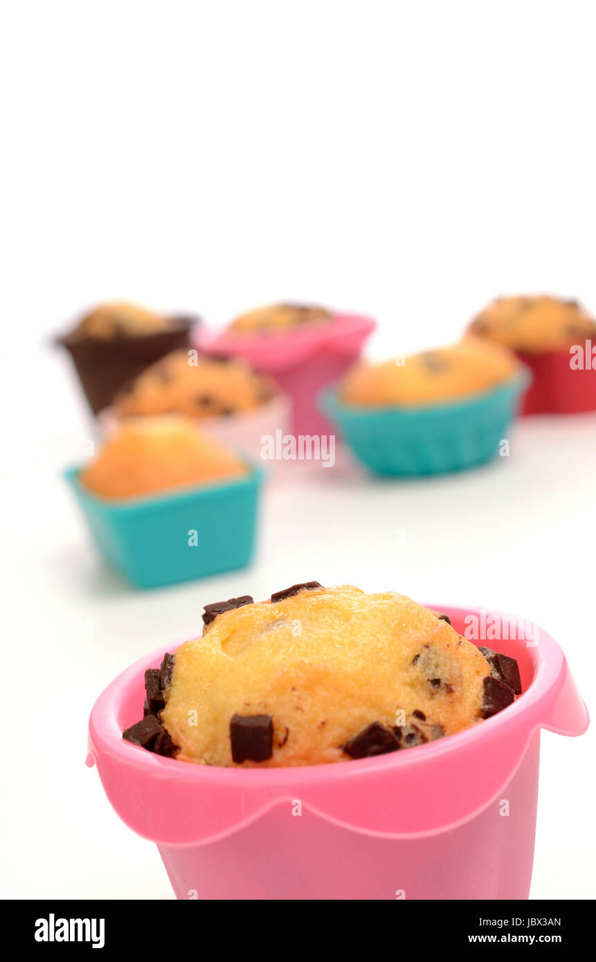 Colorful muffins in a kitchen Stock Photo - Alamy