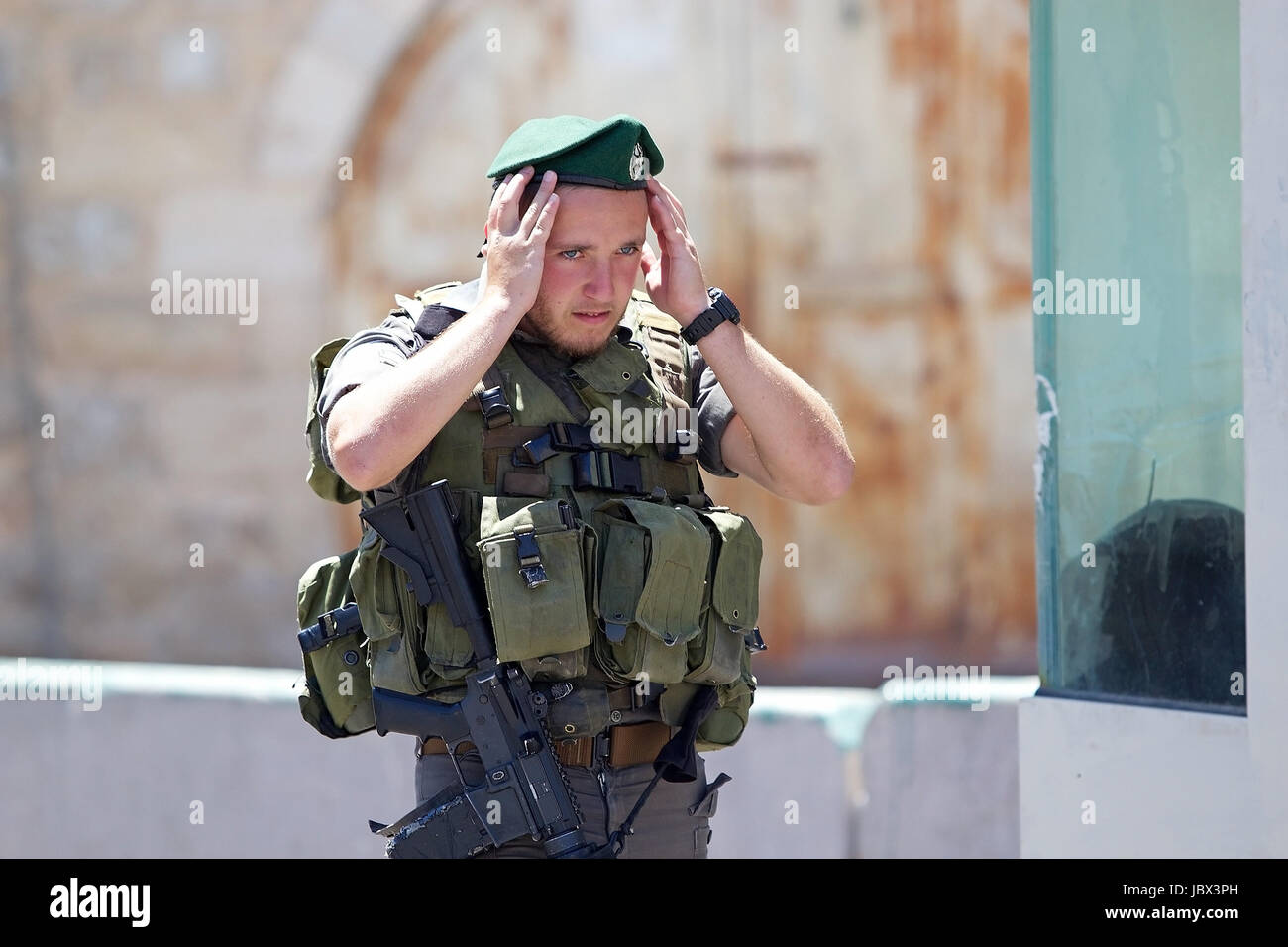 Soldier Head Hands High Resolution Stock Photography and Images - Alamy