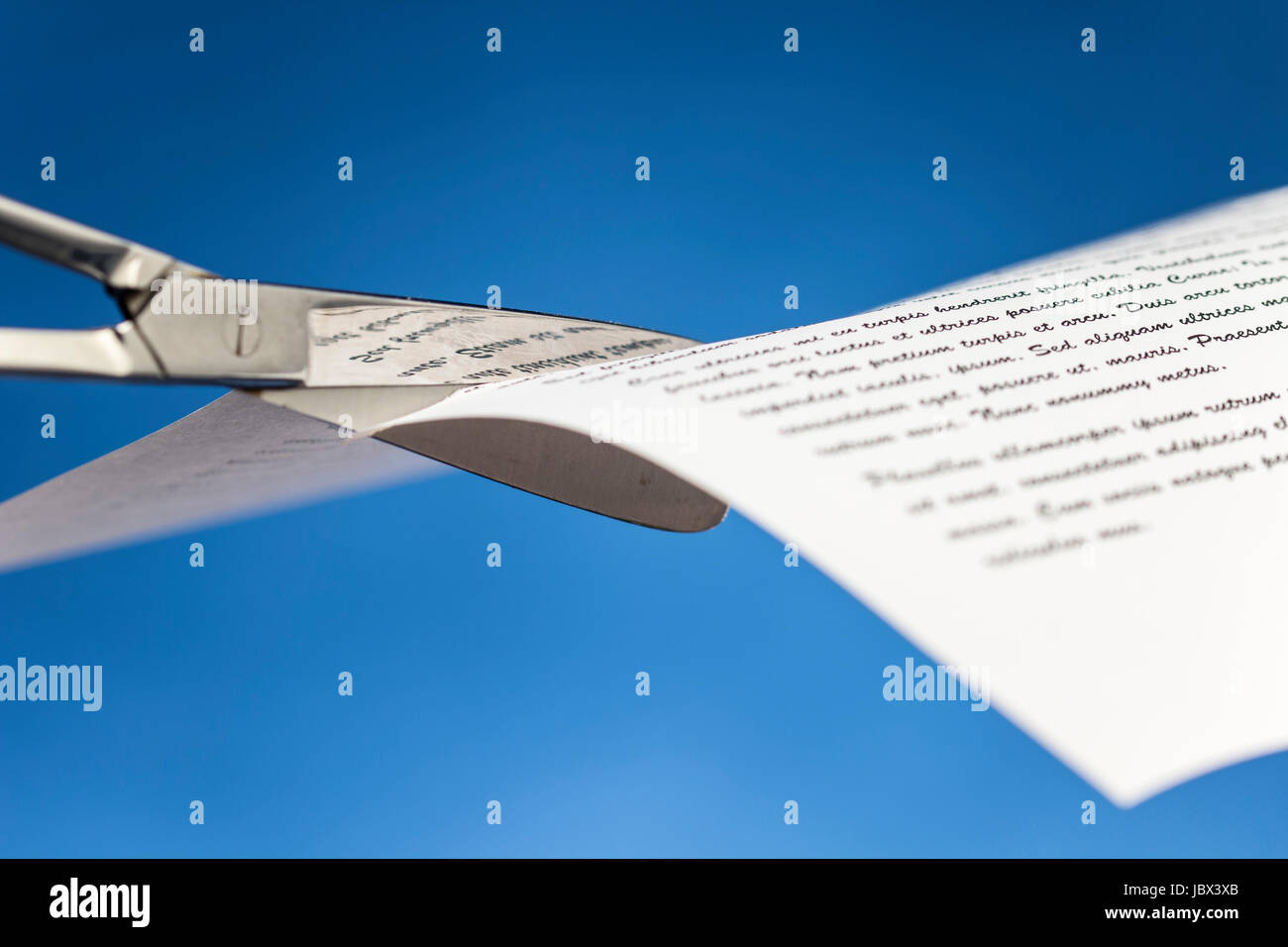Written document hi-res stock photography and images - Alamy