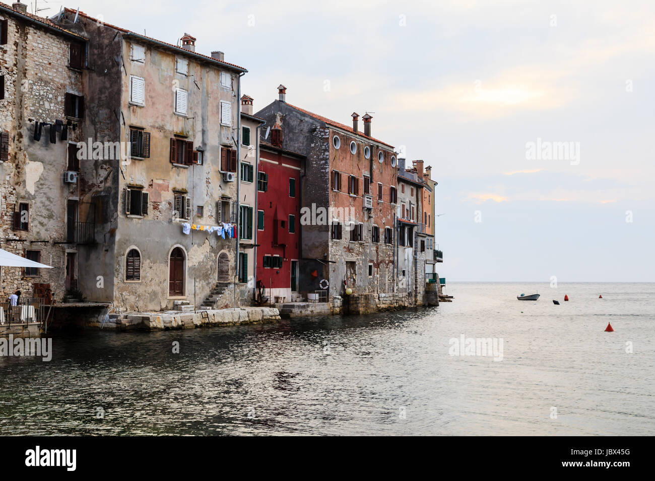Medieval City of Rovinj in the Evening, Croatia Stock Photo - Alamy