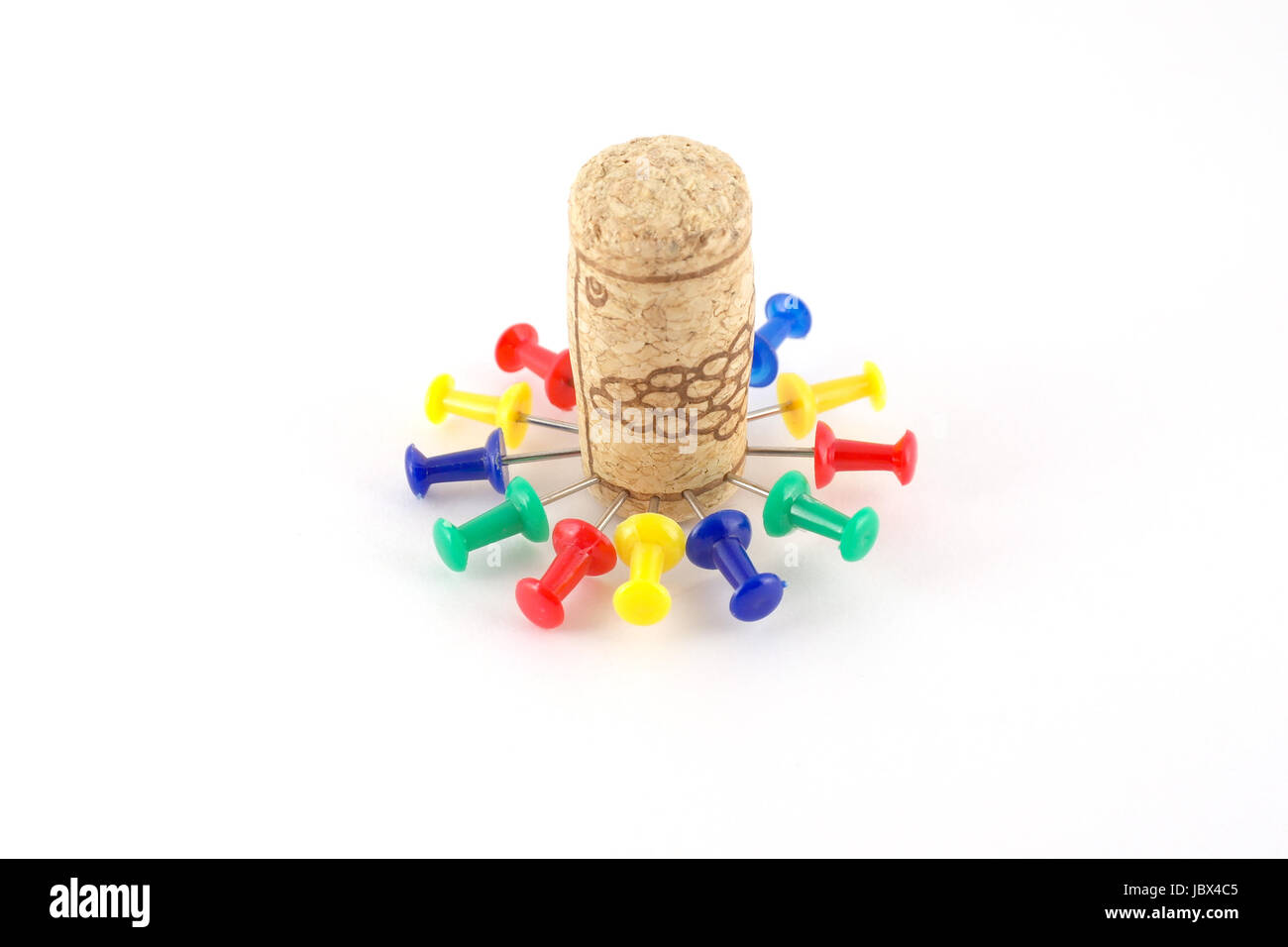 Red cork stopper Cut Out Stock Images & Pictures - Alamy