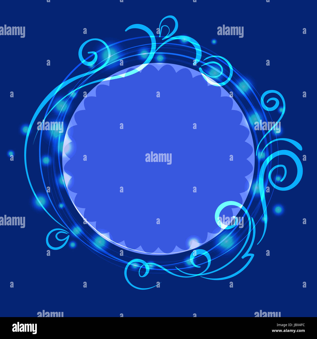 Abstract red mystic lace background with swirl pattern and frame for ...