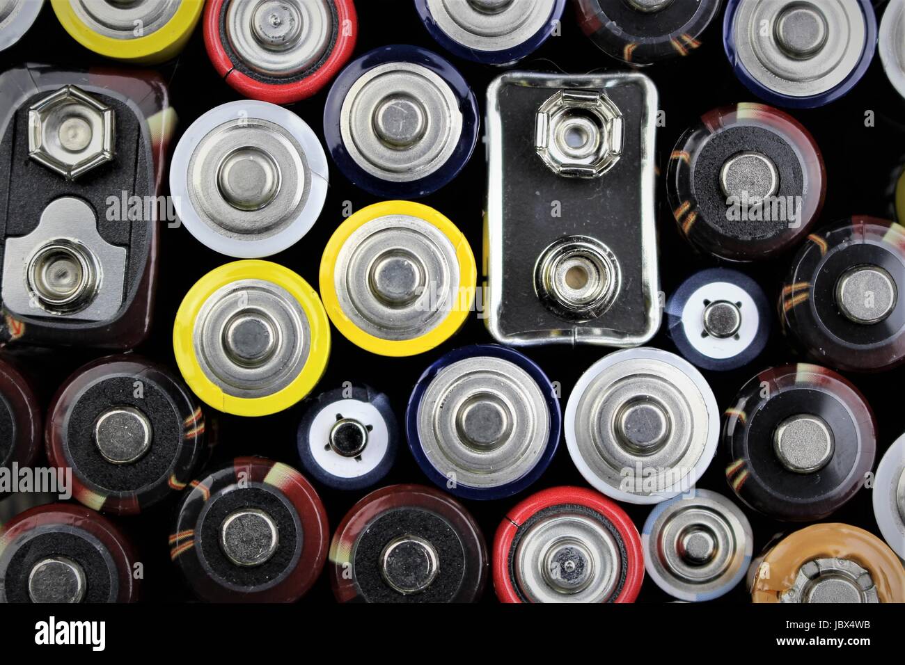 An image of batteries Stock Photo - Alamy