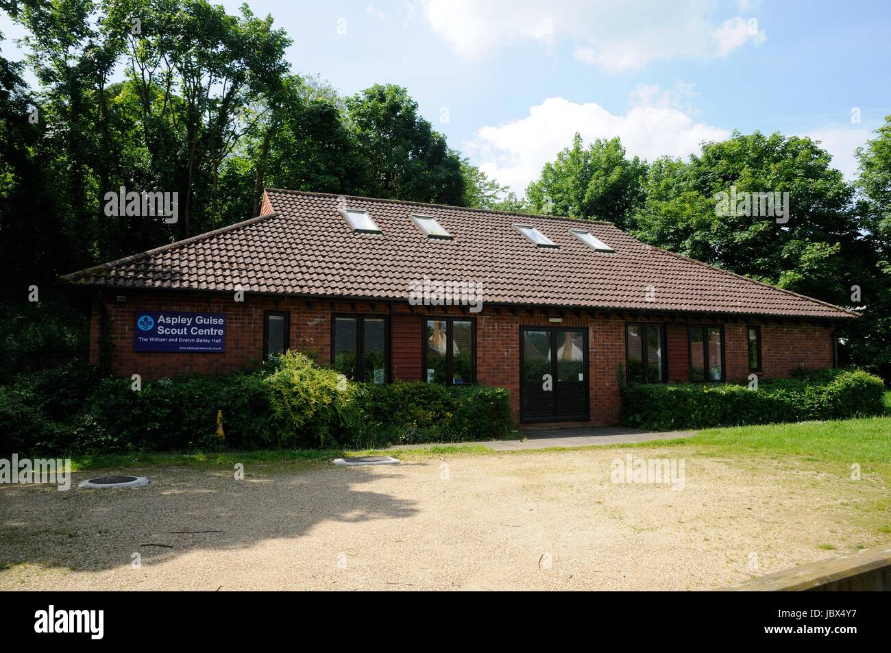 Aspley Guise Scout Centre. Aspley Guise, Bedfordshire Stock Photo - Alamy