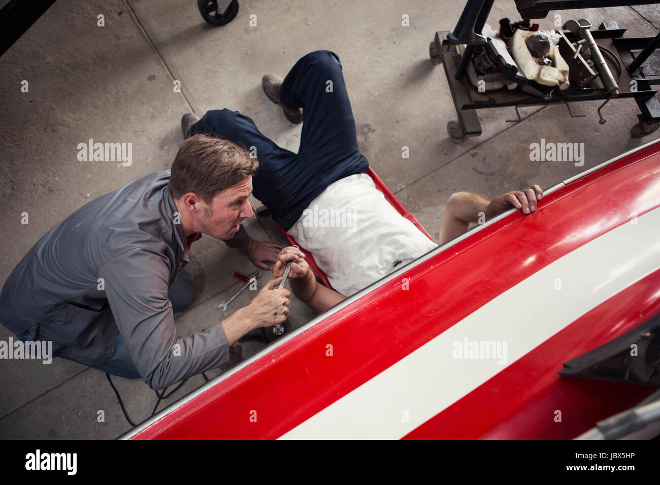 Repairing boat hi-res stock photography and images - Alamy