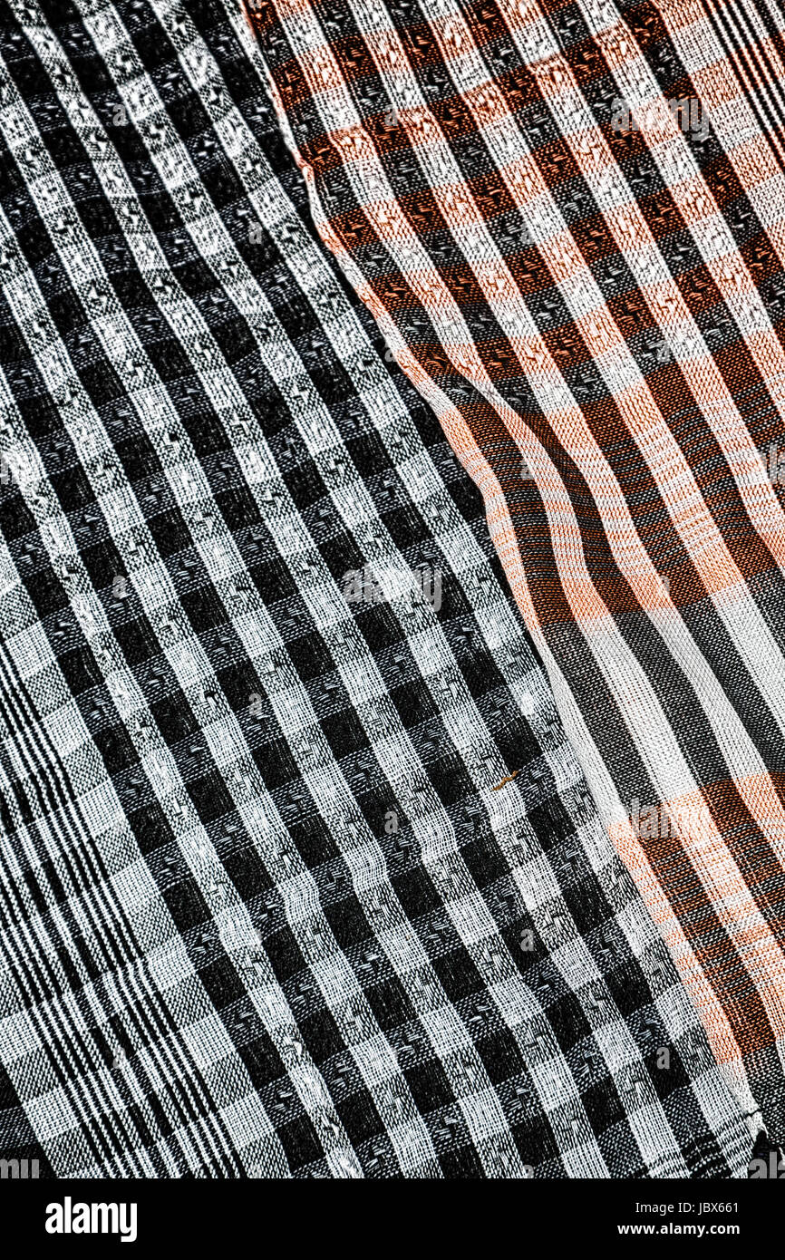 the texture of the cotton traditional symbolic arabian scarf like ...