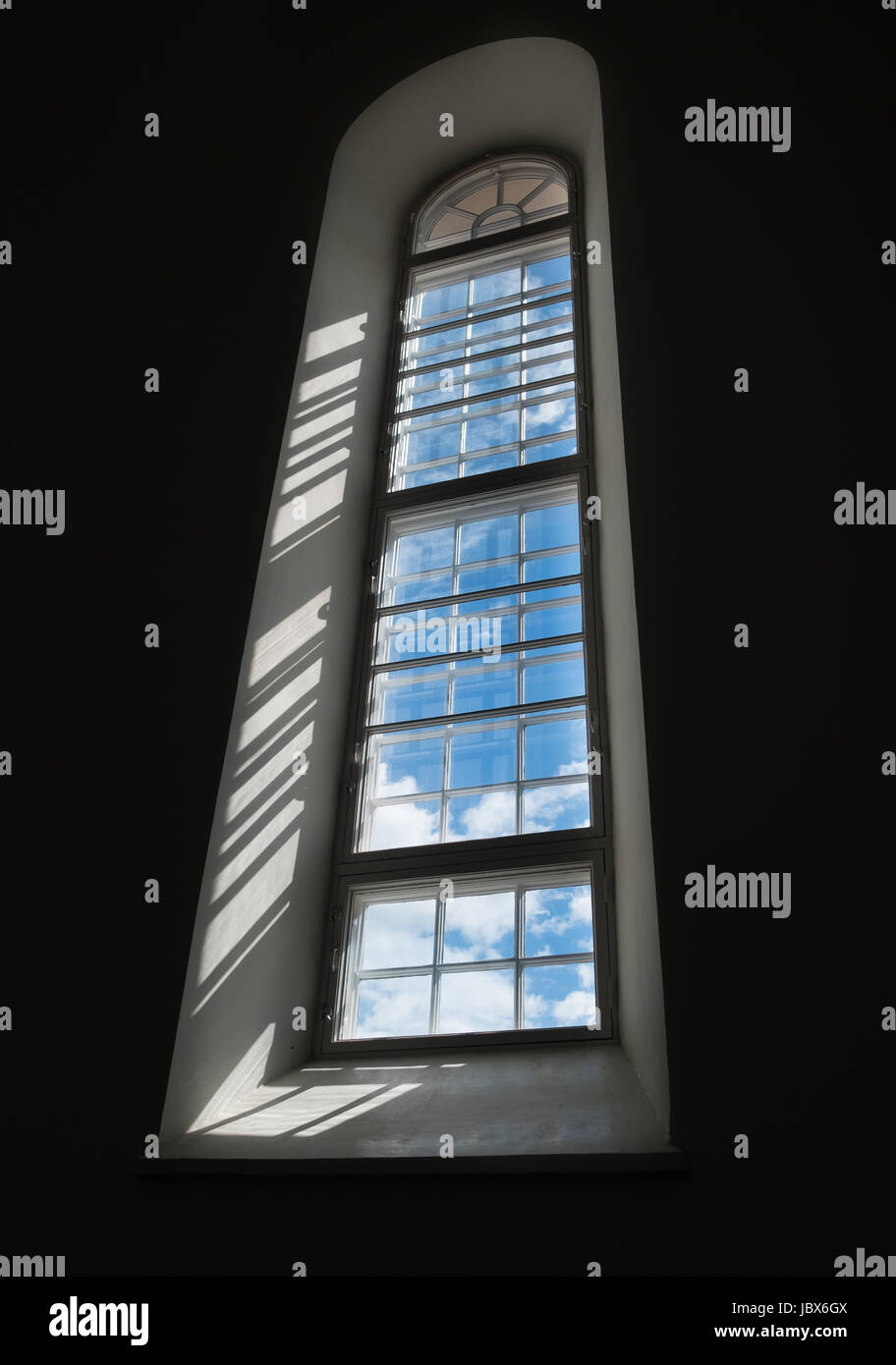 Light blue window hi-res stock photography and images - Alamy