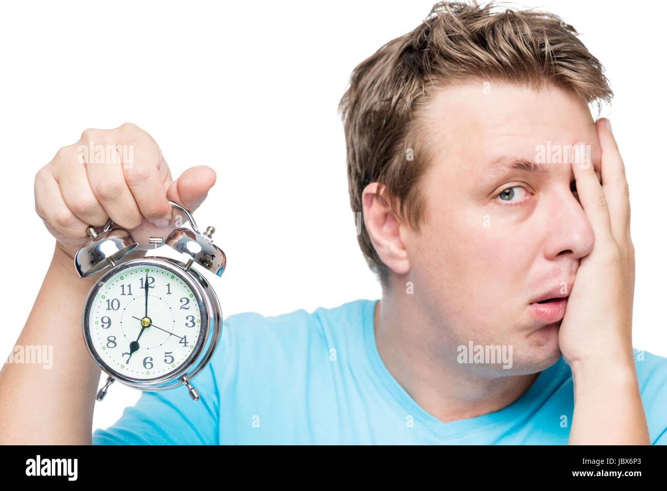 7 am clock alarm hi-res stock photography and images - Alamy