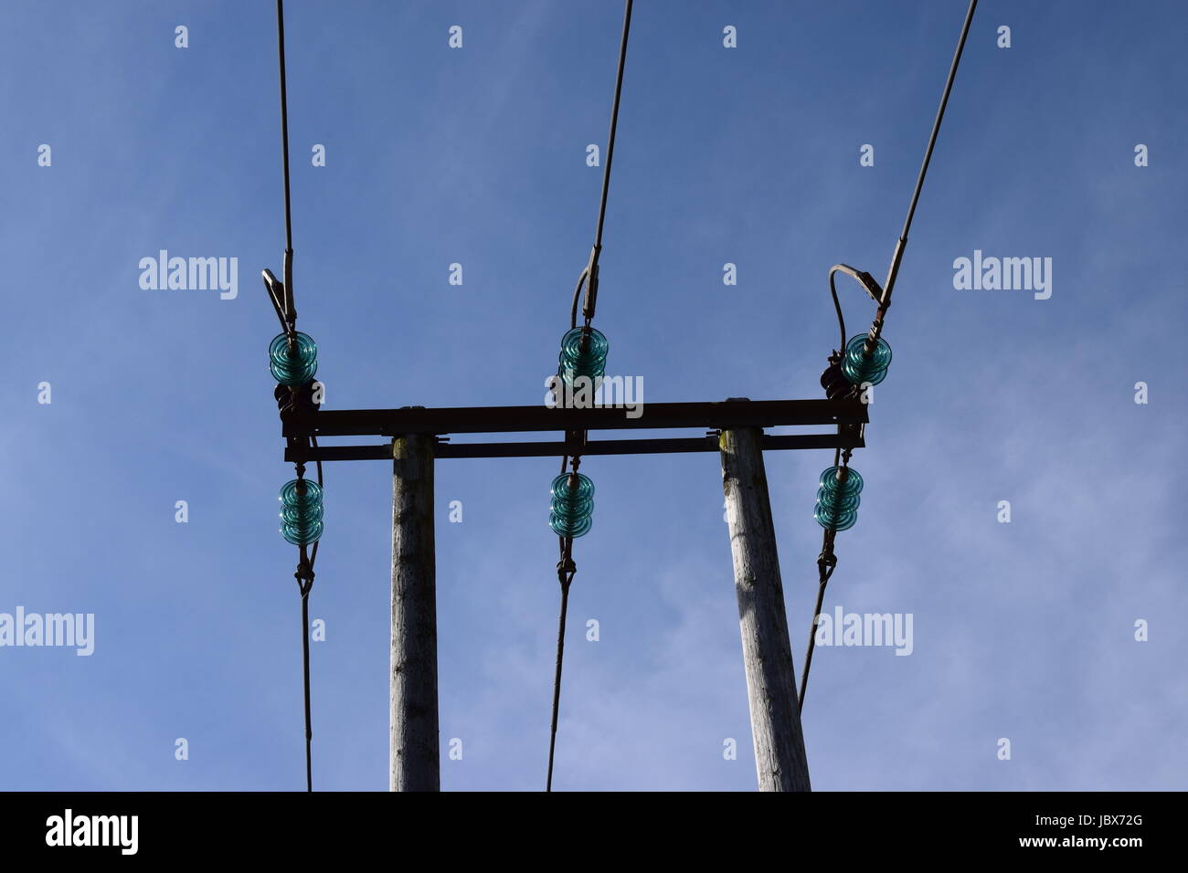 Powerline poles hi-res stock photography and images - Alamy