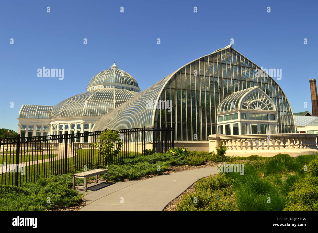 Como Conservatory in St. Paul, MN during summer Stock Photo - Alamy