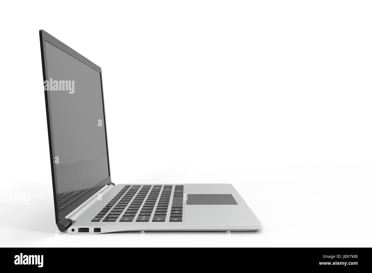 Modern computer, laptop blank mock up. Glossy laptop computer mock up ...