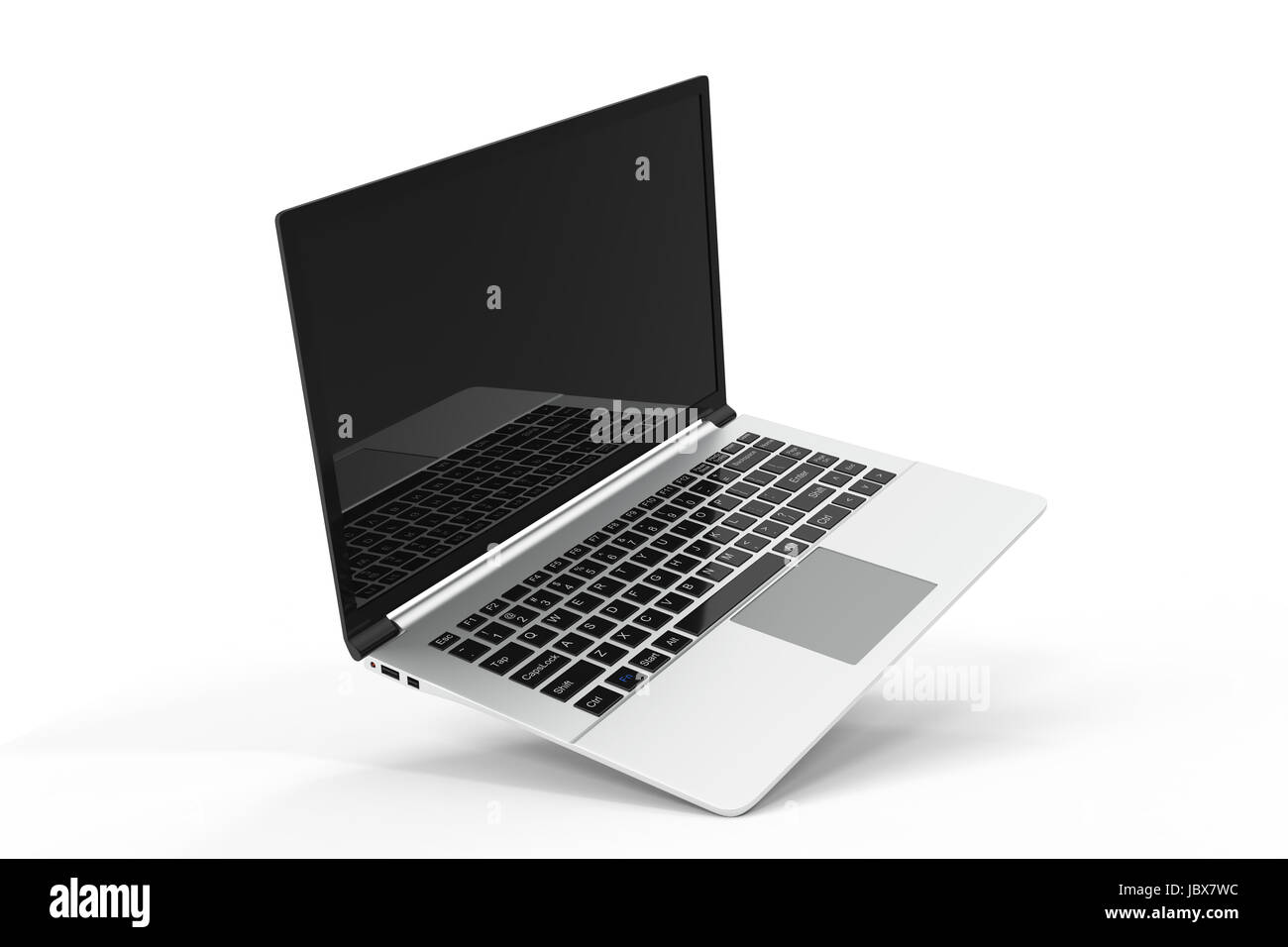 Modern computer, laptop blank mock up. Glossy laptop computer mock up ...