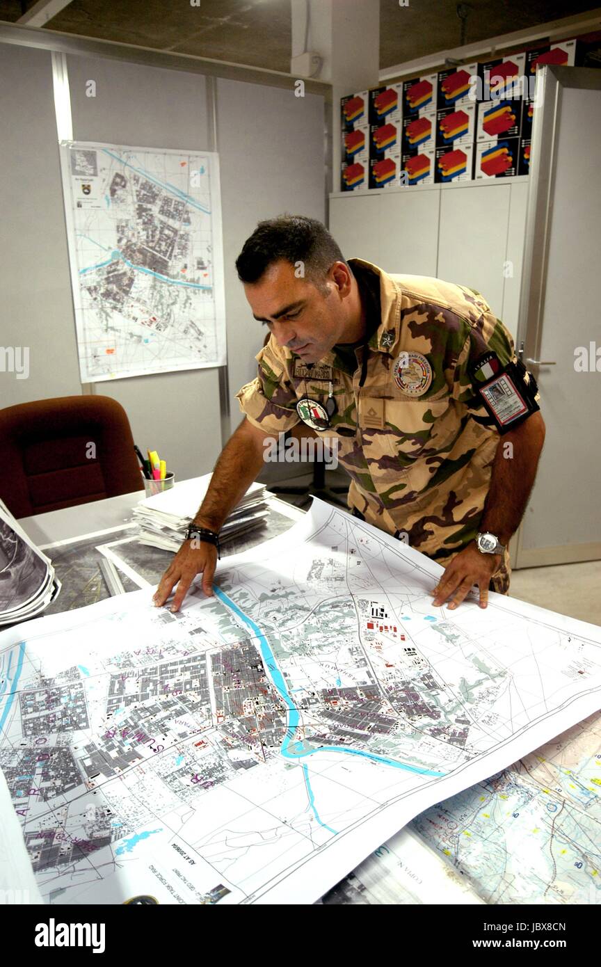 Nassiriya (Iraq), Italian Military Contingent, Tallin Airport, 6th ROA ...