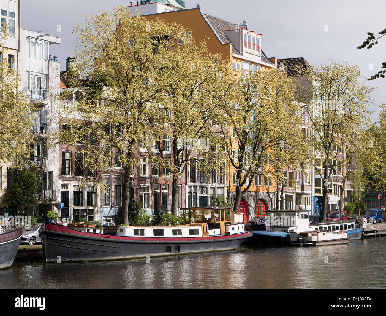 Gracht Oudeschans Amsterdam, Provinz Nordholland, Niederlande Gracht ...