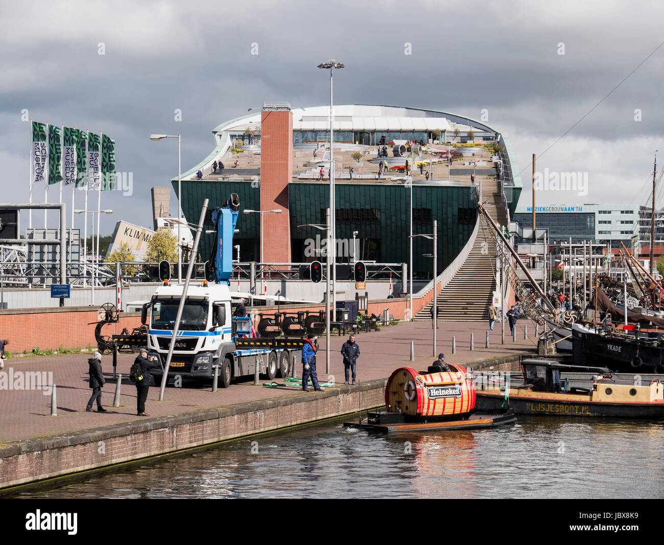children's museum NEMO science center, Amsterdam, Province North ...
