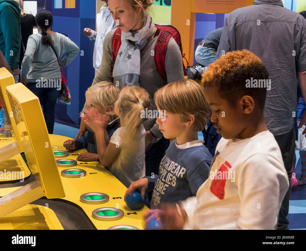 children's museum NEMO science center, Amsterdam, Province North ...