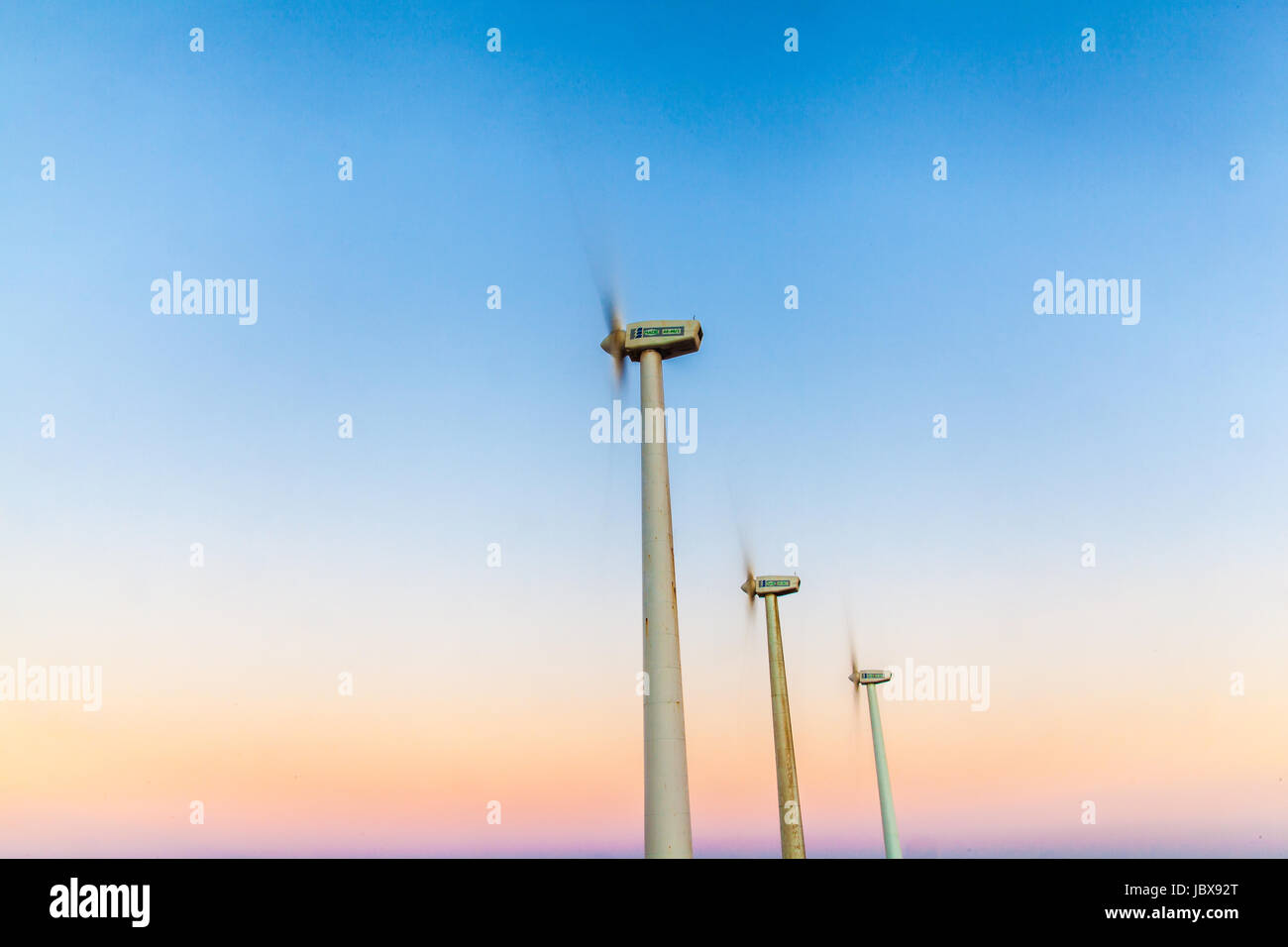 Wind energy facility powerhouse power plant power station wind turbine ...