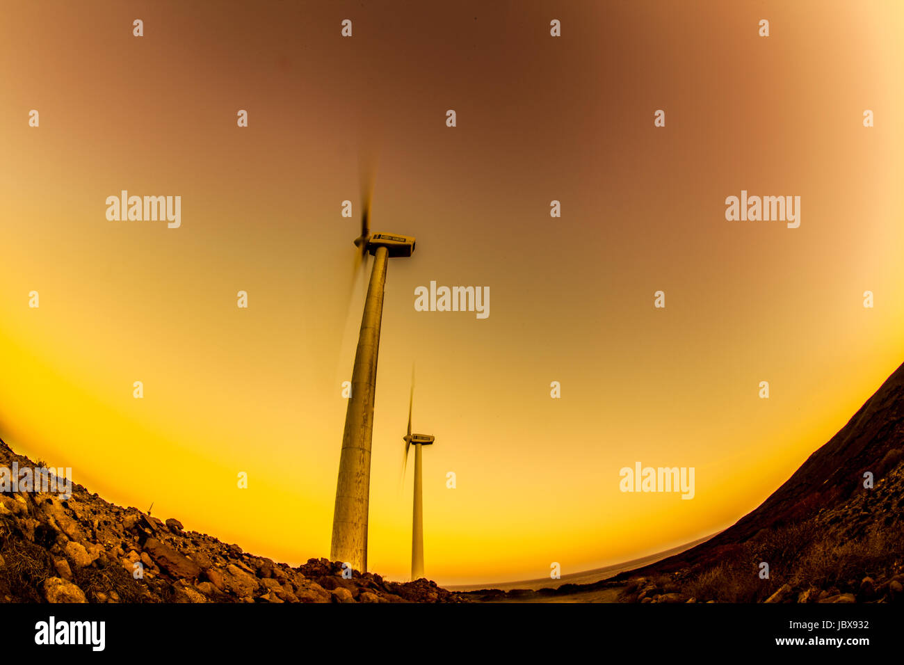 Wind energy facility powerhouse power plant power station wind turbine ...