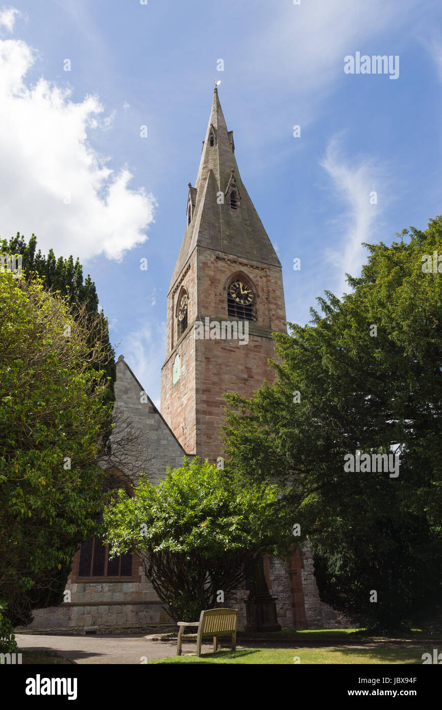 St peters anglican church town hi-res stock photography and images - Alamy