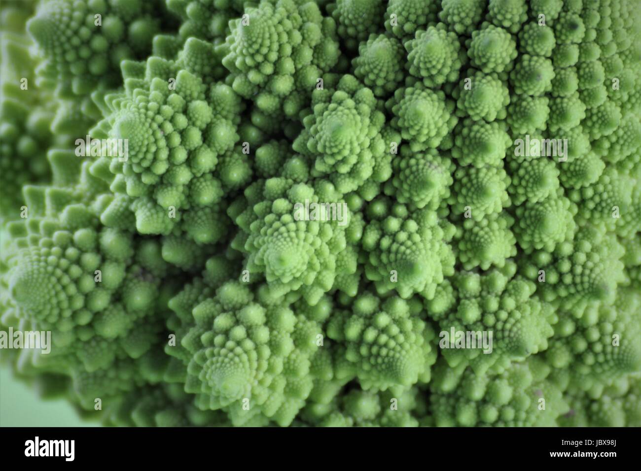 An image of a vegetable - romanesco Stock Photo - Alamy