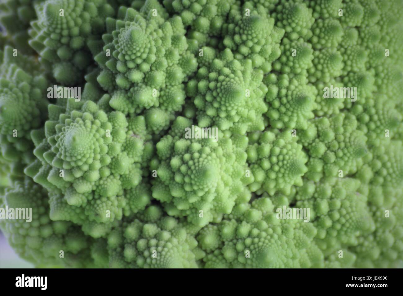 An image of a vegetable - romanesco Stock Photo - Alamy
