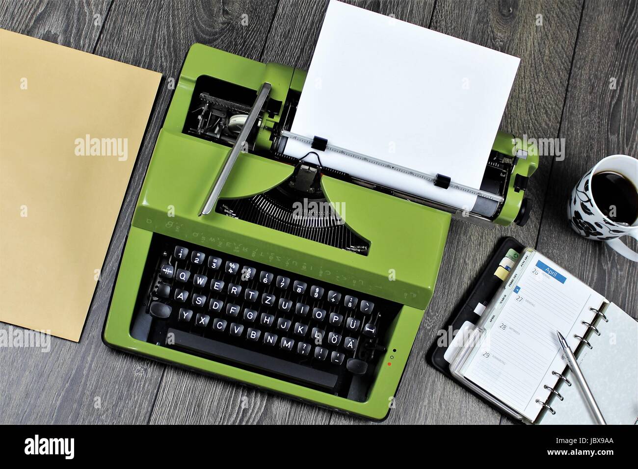 An image of a typewriter Stock Photo - Alamy