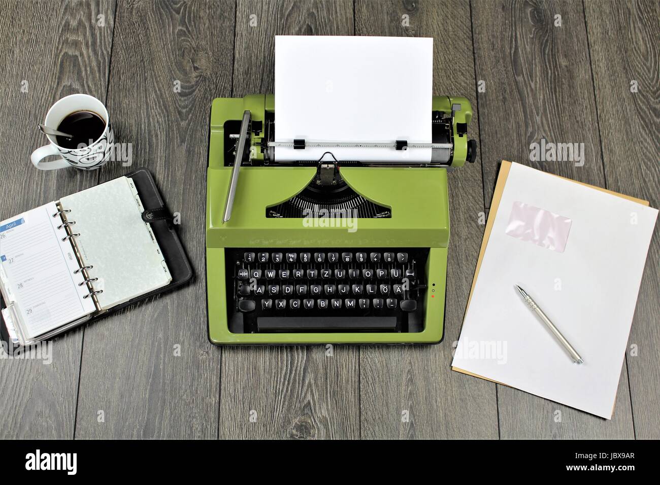 An image of a typewriter Stock Photo - Alamy