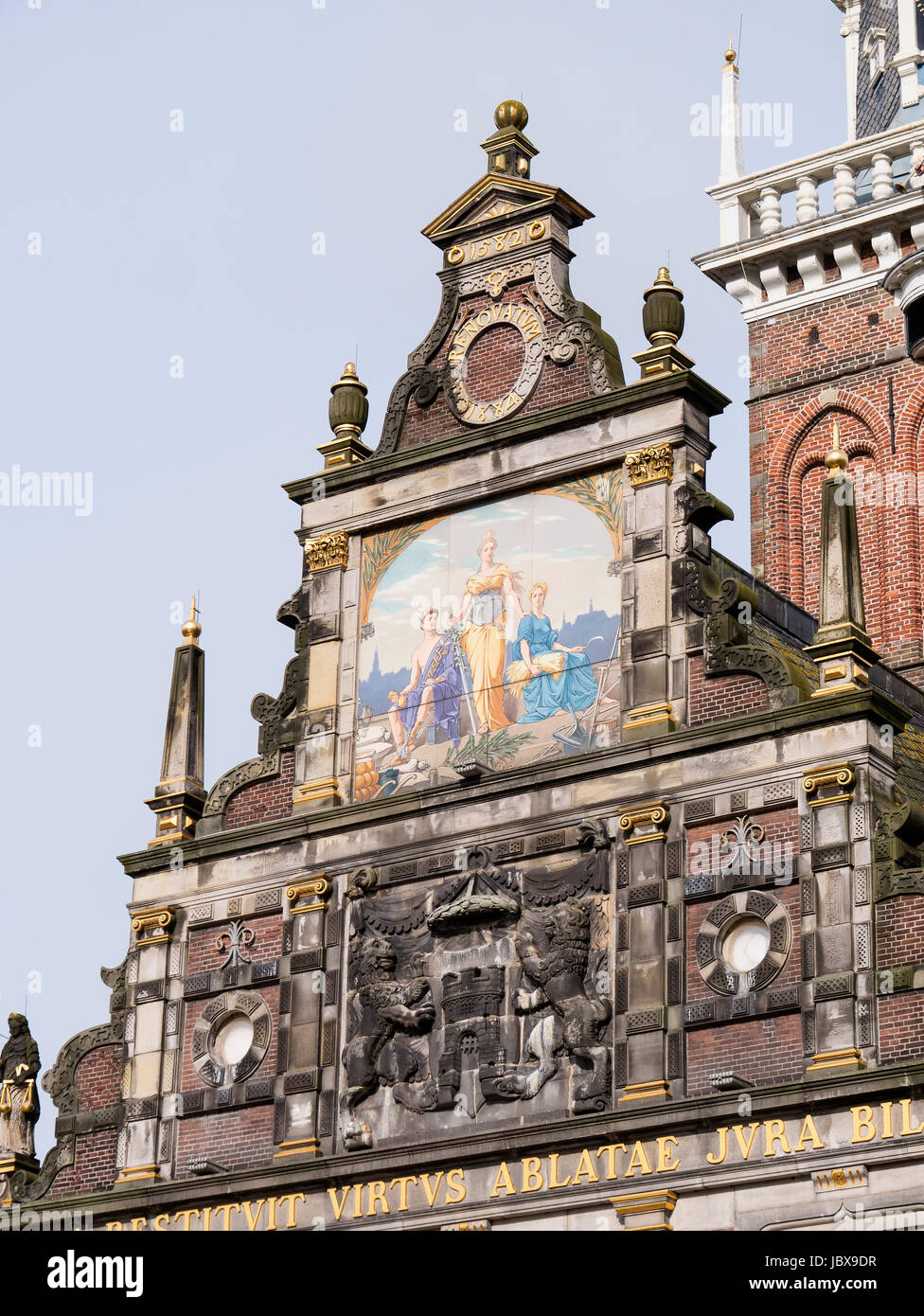 Waaggebouw at Kaasmarkt-Cheese market in Alkmaar, Province North ...