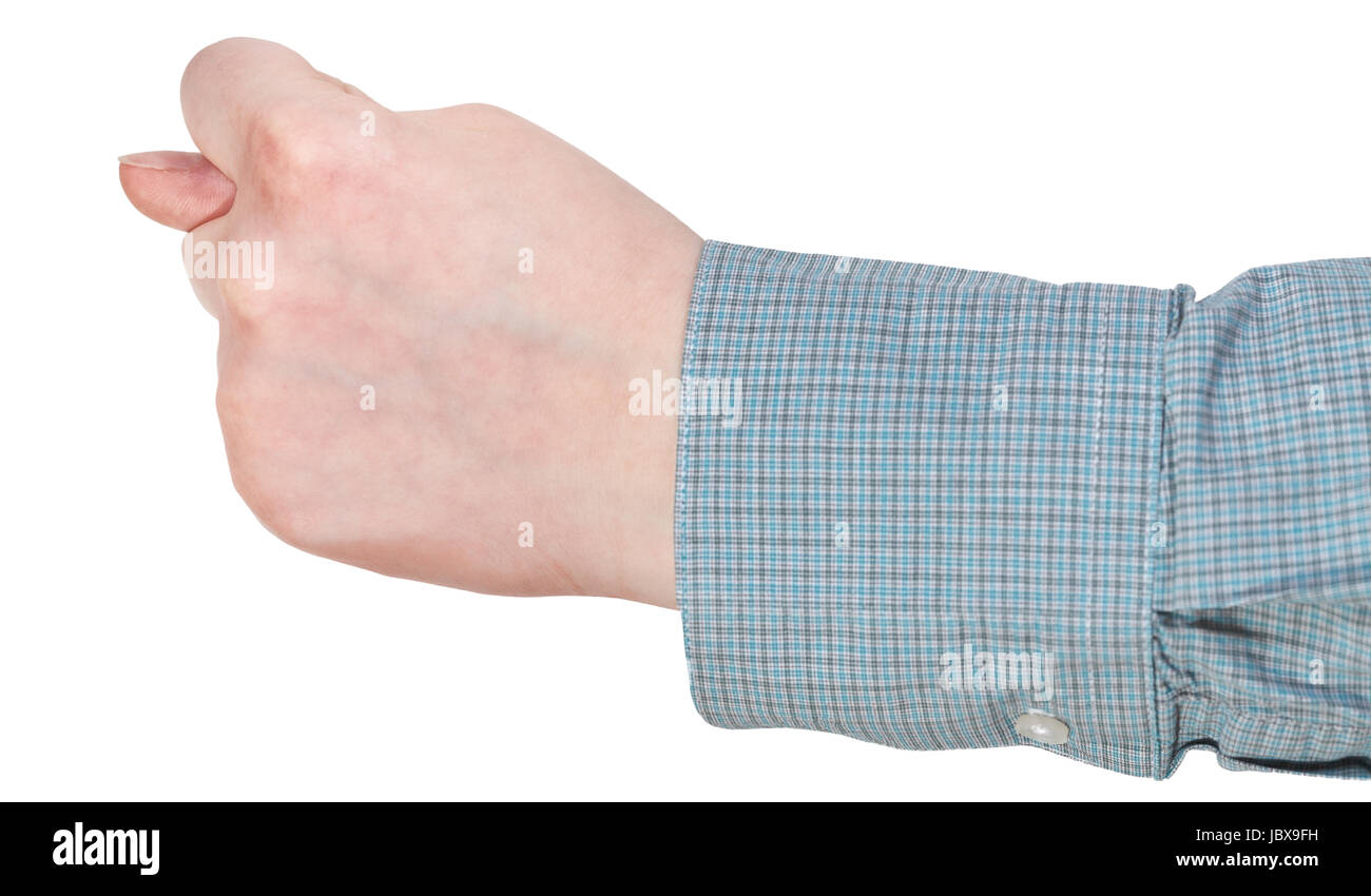 fig sign - hand gesture isolated on white background Stock Photo - Alamy