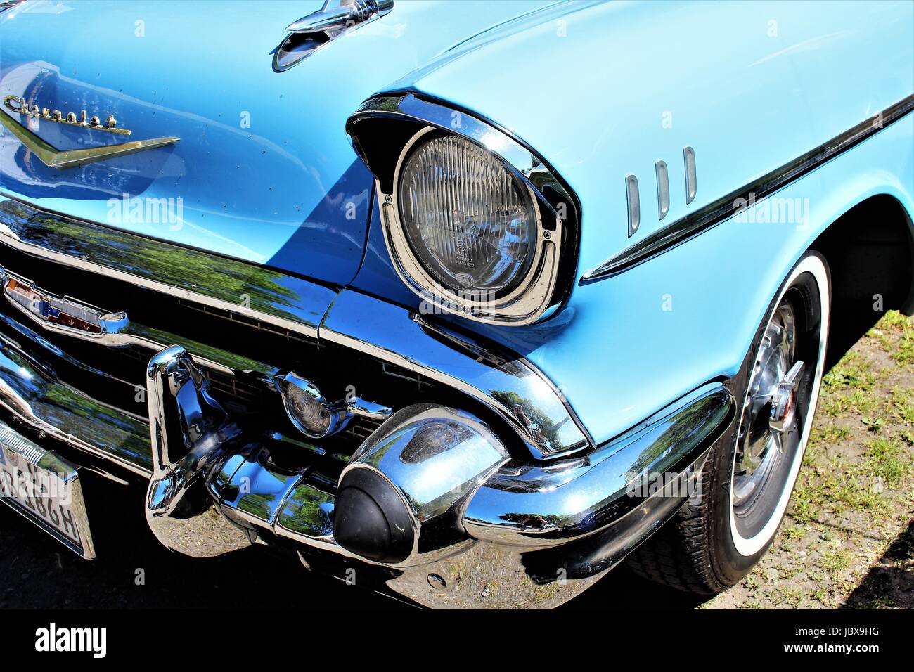 An image of a us classic car, vintage Stock Photo - Alamy