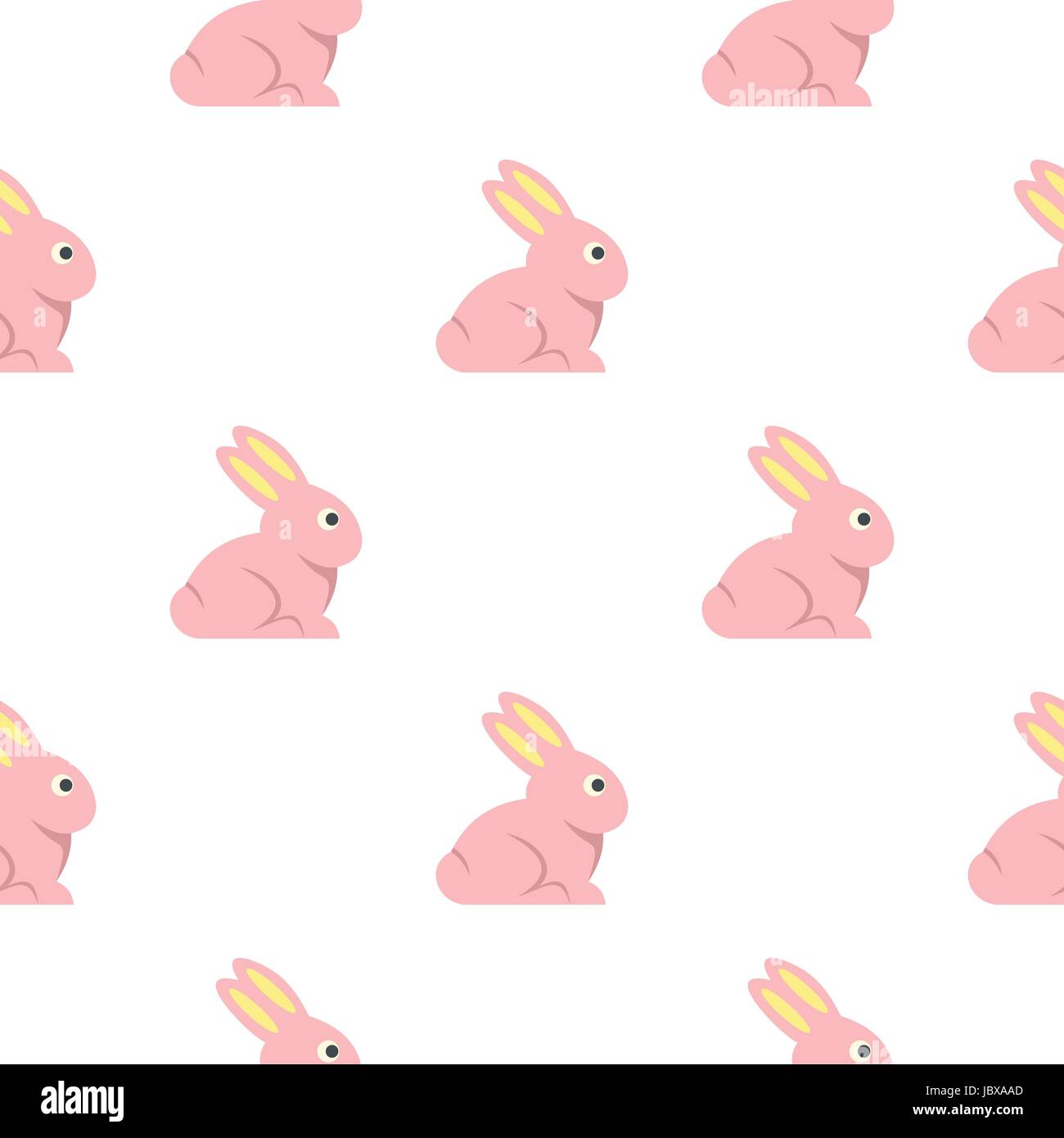 Easter bunny pattern seamless Stock Vector Image & Art - Alamy
