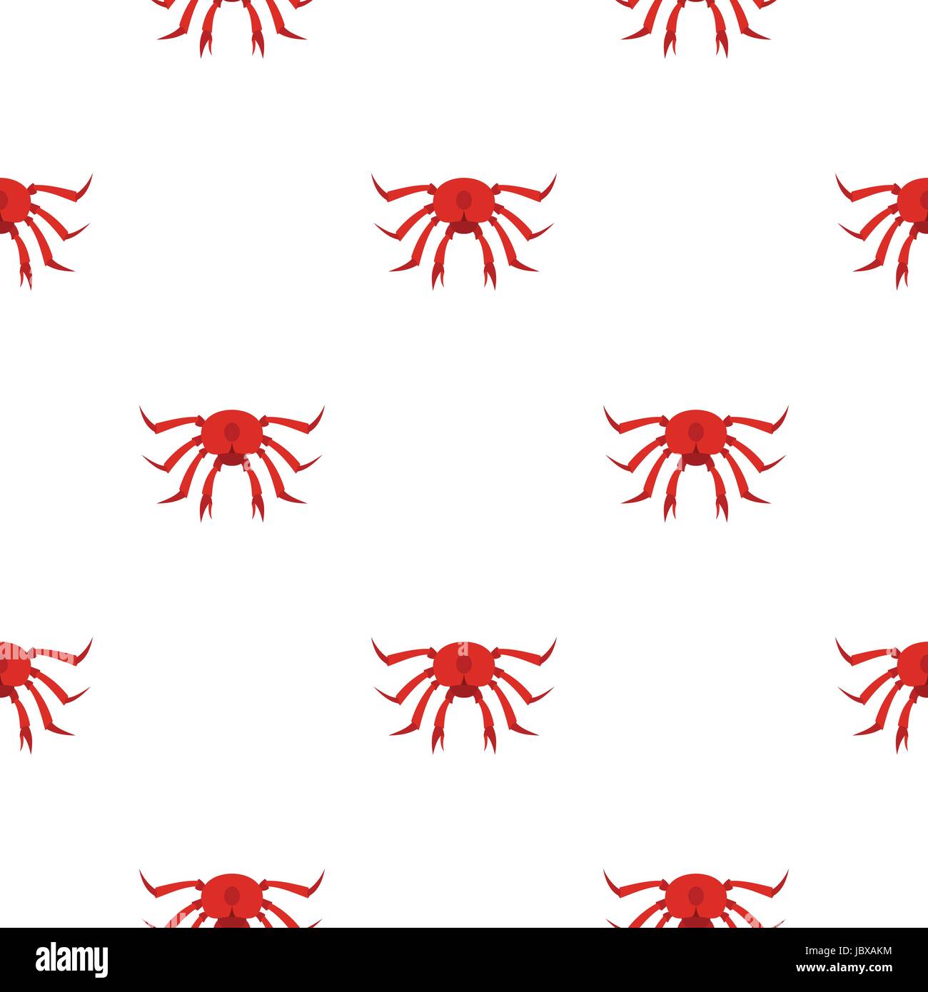 Red crab pattern seamless Stock Vector Image & Art - Alamy