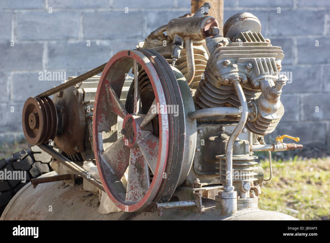 Dirty diesel generator hi-res stock photography and images - Alamy