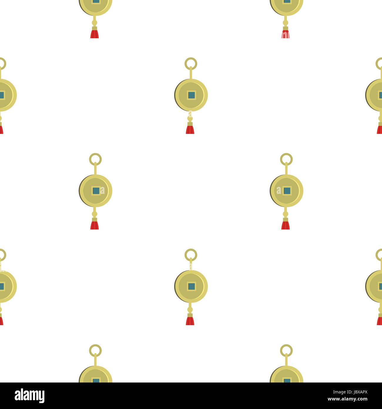 chinese coin of luck pattern seamless Stock Vector Image & Art - Alamy