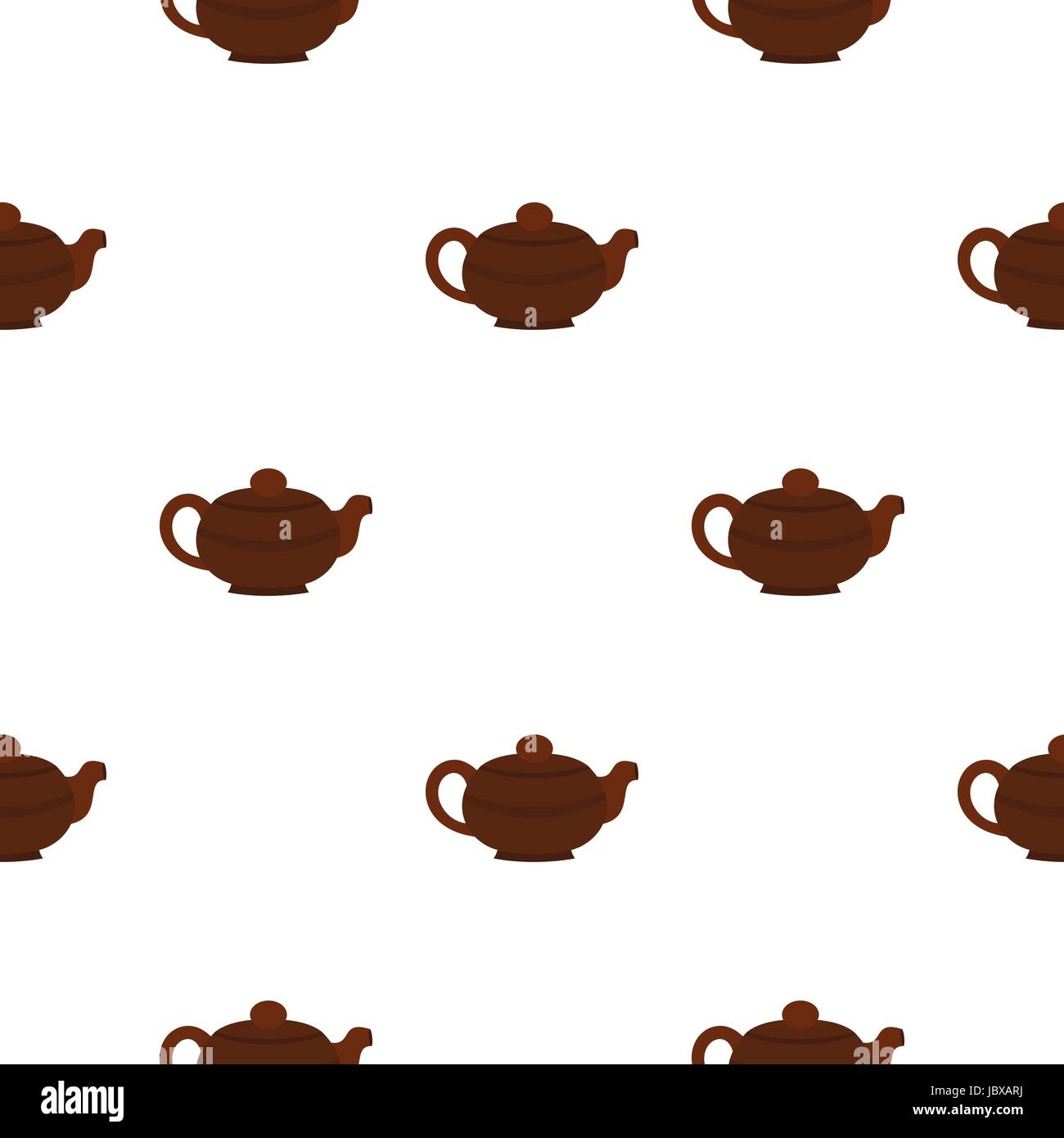 Brown chinese teapot pattern seamless Stock Vector Image & Art - Alamy