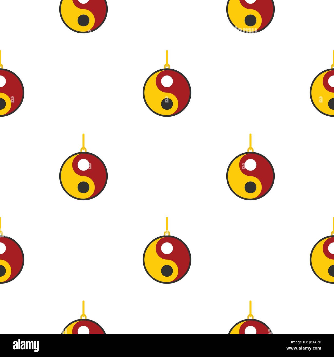 Yellow yin yang symbol harmony Stock Vector Images - Alamy