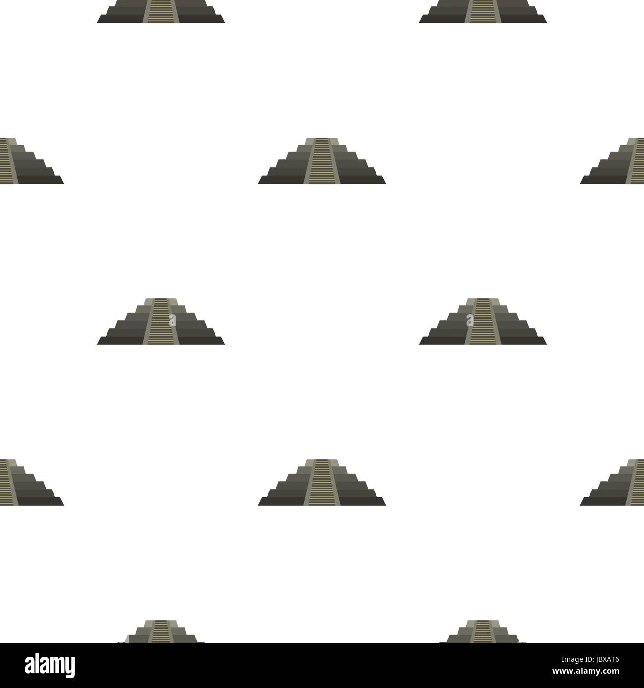 El Castillo Mayan pyramid pattern seamless Stock Vector Image & Art - Alamy