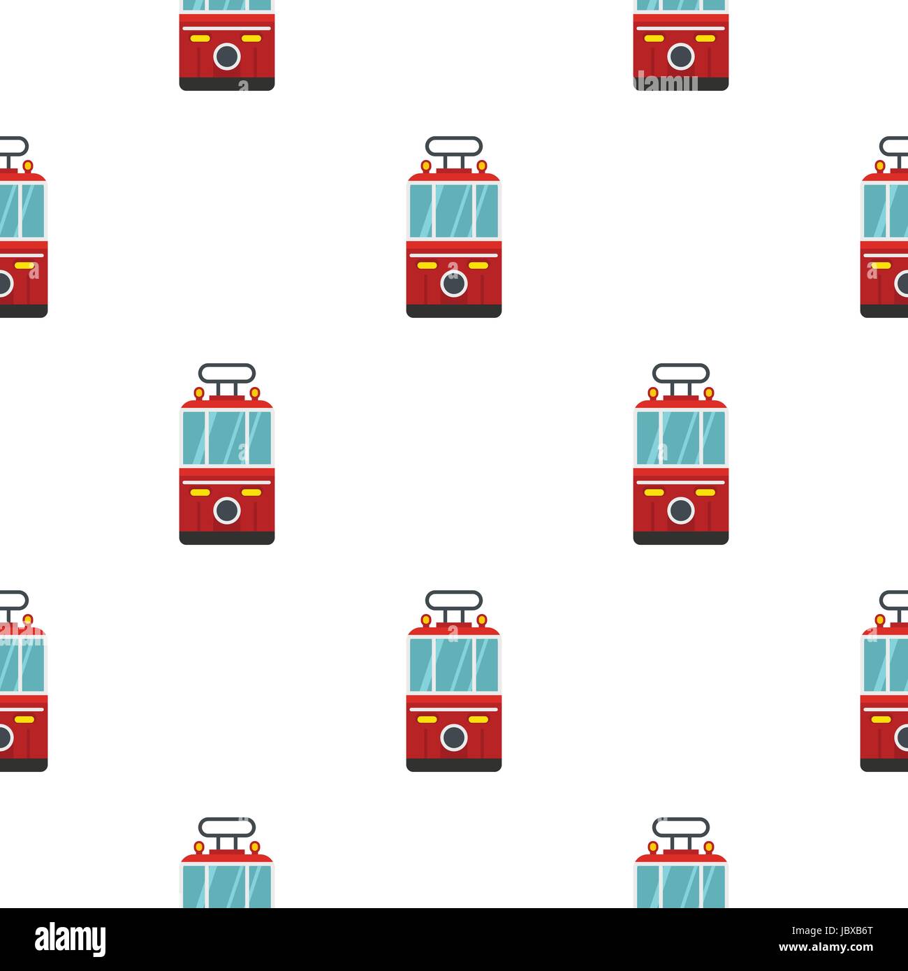 Traditional turkish public tram pattern seamless Stock Vector Image ...